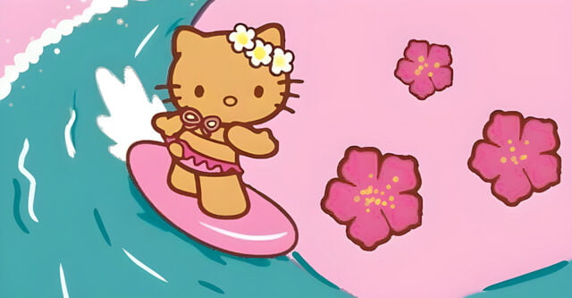 Hello Kitty Hawaii : Détente et Bonheur Sur Lîle Paradisiaque ...